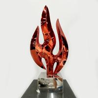 China Customizable Design Durable Stainless Steel Sculpture for Indoor & Outdoor Use for sale