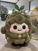 China Custom Plush Wrapped Cartoon IP Sculpture - Fluffy Cute Character for Shopping Mall Decoration for sale