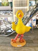 China Factory Customizable Life Size Resin Animal Sculpture Fiberglass Cartoon Animal Statue for sale
