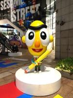 China Factory Customizable Life Size Resin Animal Sculpture Fiberglass Cartoon Animal Statue for sale