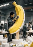 China Commercial Outdoor Decorations Fiberglass Cactus Sculpture Statue Resin Artwork Ornament for Shopping Malls and Street Art for sale