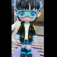 China OEM Large PVC Statue Mini Designer Life Size Epoxy Resin Fiberglass Vinyl Toys Art &amp Sculpture Figure For Entertainment for sale