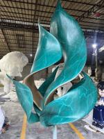 China Customized Size Fiberglass Resin Sculpture with Matte / Glossy Finish for Indoor & Outdoor Decoration for sale