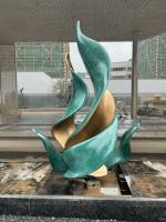 China Customized Size Fiberglass Resin Sculpture with Matte / Glossy Finish for Indoor & Outdoor Decoration for sale