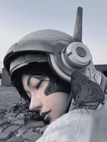 China Custom Fiberglass Sculpture with Astronaut Design for Indoor & Outdoor Use in Matte or Glossy Finish for sale