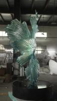 China Customized Size Fiberglass Resin Sculpture with Gradient Realistic Coating for Indoor & Outdoor Decoration for sale