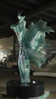 China Customized Size Fiberglass Resin Sculpture with Gradient Realistic Coating for Indoor & Outdoor Decoration for sale
