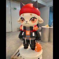 China Customized Size Weather-Resistant Lightweight FRP Cartoon Sculpture and Anime Statue for Indoor Outdoor Decoration for sale