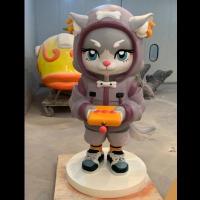 China Customized Size Weather-Resistant Lightweight FRP Cartoon Sculpture and Anime Statue for Indoor Outdoor Decoration for sale