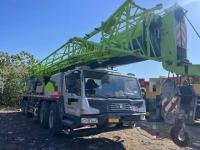 China 80T Used Mobile Cranes With Two Hooks 2020 Model Zoomlion ZTC800V653 for sale