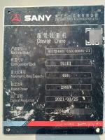 China Used 400 Ton Crawler Crane Telescopic Crawler Crane 2021 Model SANY SCC4000A-2 for sale