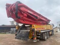 China 2020 Model Used Concrete Pump Truck 56 Meters Benz Chassis Sany 1400 Working Hours for sale