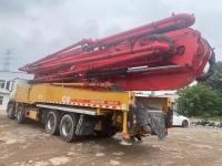 China 2020 Model Used Concrete Pump Truck 56 Meters Benz Chassis Sany 1400 Working Hours for sale