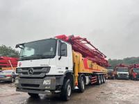 China 2018 Model Used Concrete Pump Benz Chassis Sany 72 Meter Concrete Pump for sale