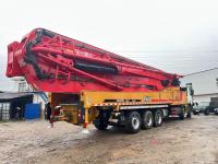 China 2018 Model Used Concrete Pump Benz Chassis Sany 72 Meter Concrete Pump for sale