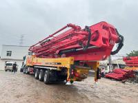 China 2018 Model Used Concrete Pump Benz Chassis Sany 72 Meter Concrete Pump for sale