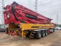 China 2021 Model Used Concrete Boom Pump 68m VOLVO Chassis Sany 1100 Working  Hours for sale