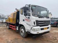 China 2019 Model Used Transported Mobile Concrete Pump Sany Chassis With YC4E6185 Engine for sale