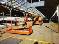 China 2011 Model Used Aerial Work Platform Refurbishment JLG LIFT Used Telescopic Boom Lifts 860SJ for sale