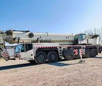 China 2009 Model Terex AC250-1 Used All Terrain Cranes 7 Booms Length 80m Fly Jib 21m for sale