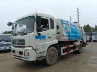 China 2021 XCMG L009 Dongfeng D9 Used Garbage Truck 14cubic Compressed Garbage Truck for sale