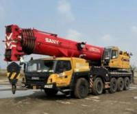 China 2019 Model Used Truck Cranes Sany STC1000T7 With 42t Counterweight Jib 15.5m for sale