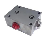 China 1010300782 1010300283 Zoomlion Crane Parts Insertion Bidirectional Hydraulic Lock / Buch DERV8-B for sale