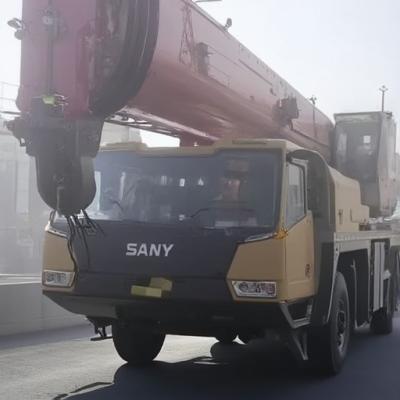 China Used SANY SAC1300T 130 Ton All Terrain Crane AWD 6x6 Multi-Mode Steering Dual Engine 73m Boom Stock for sale