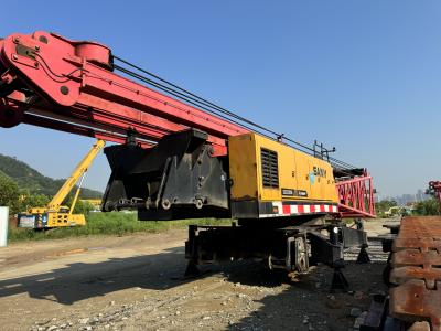 China Used SANY STC500 50 Ton Truck Crane 6-Section Boom Original Paint Full Service History Stock for sale