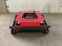 China Hybrid oil-electric lawn mower 16/20/22HP, remote control operation for sale
