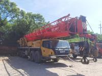 China Sany Mobile Crane Model STC500E5 2022 model  Second Hand Boom Length 45.5m for sale