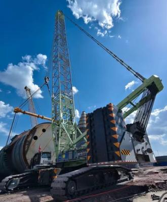China 2021 model second-hand crawler crane, 500 tons, ZOOMLION ZCC5800 for sale