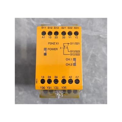 China PI-LZ Original imported safety relay 3n/o 1n/c configuration with 24VDC power supply brand new in stock  P2HZ X1 for sale