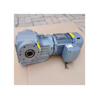 China S-E-W KA57 DRE80M4BE1HRISTH 0.75kW Shaft Mounted Helical Bevel Gearmotor with Brake for sale
