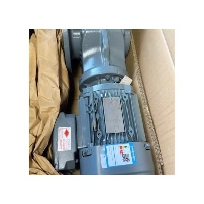 China S-E-W KF67 DRE90M4BE2HRTH 1.1kW Helical Bevel Gear Motor with Brake for sale