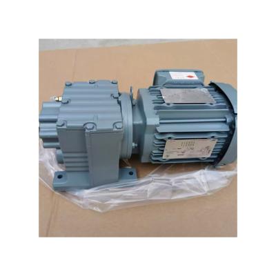 China Brand New S-E-W Genuine R27 DRS71M4 Inline Helical Gear Motor 0.37kW 4P IE1 Foot Mounted Industrial Gear Reducer for sale