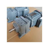 China Original S-E-W R37 DRE80M4 0.75KW Inline Helical Geared Motor IE2 High Efficiency Foot Mounted Parallel Shaft Gear Reducer for sale