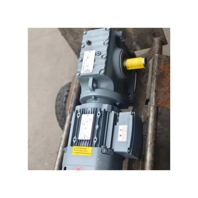 China S67 DRS90M4/BE2/HR Helical Worm Gear Unit 1.5kW With Manual Release for sale