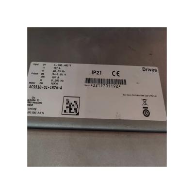 China NEW A-B-B ACS510-01-157A-4 75kw  VFD for Water Pump Motor Speed Control for sale