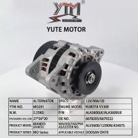 China 12V 90A Alternator MO201 For Kubota V3300 Engine Doosan DH70 OE 6678205 6679292 ALA3600LK for sale