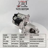 China 24V 5.5KW 11T Starter QDJ2860X STM2342EC STM2342LP M3T95082 3610083000 STM2342 for Mitsubishi 6D22 Kato HD1250 T850 for sale