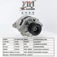 China 24V 50A Alternator LR22585 LR22588 2310090074 CAL20604 ALH2477 for Hitachi EX60-3 Isuzu BD30 Excavator for sale