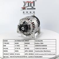 China Alternator IK206 32008549 32008560 11204115 11204138 ALI5813 for Perkins 1004 JCB 205 excavator CX backhoe loader 12V 95A 8PK for sale