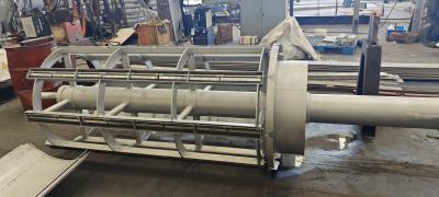 China ASME U Stamp Horizontal Thin Film Evaporator HV Stainless Steel for sale