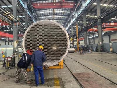 China Carbon Steel SS Duplex SS Shell And Tube Evaporator For Industrial Use for sale