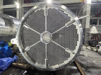 China Titanium Shell And Tube Type Heat Exchanger For Highly Corrosive Industrial Applications for sale