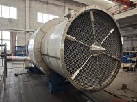 China Titanium Shell And Tube Type Heat Exchanger For Highly Corrosive Industrial Applications for sale