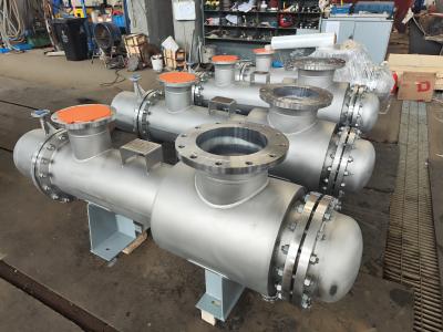 China Duplex Stainless Steel Shell Tube Heat Exchanger ASME U Stamp Single Pass Multi Pass for sale