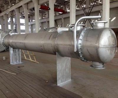 China 1-8 Passes Steel Type ASME Shell Tube Heat Exchanger With Corrosion Resistance for sale