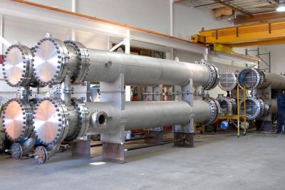 China Industrial Shell And Tube Condenser For Steam And Process Applications for sale